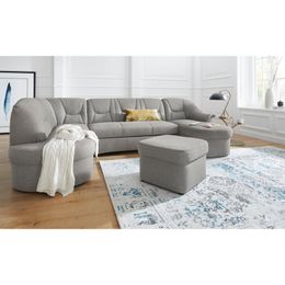 DOMO collection Wohnlandschaft &raquo;SARAFINA 295x83x180 cm, auch mit Federkern f&uuml;r mehr Sitzkomfort!&laquo; whlw. mit Bettfunktion, elegantes Design, U-Form 