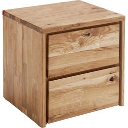 Home Affaire Kommode &raquo;Zetra&laquo; aus Massivholz, alle Schubladen mit Soft-Close-Funktion, Breite 47 cm beige Massivholz B/H/T: 47cm x 49cm x 42cm, 2 Stk.,