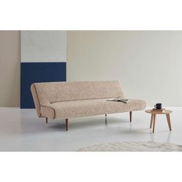 INNOVATION LIVING Schlafsofa &raquo;Unfurl Bettsofa, super Strukturstoff, G&auml;stebett, Breite 200cm&laquo; Design & Komfort im Einklang. Zeitlose Optik mit 