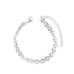 Aniston Jewelry & Watches Aniston JEWELRY & WATCHES Armband &raquo;Schmuck Geschenk Edelstahl Armschmuck Armkette&laquo; Made in Germany silber 22cm, Edelstahl