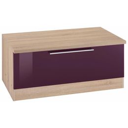 KOCHSTATION Sitzbank &raquo;KS-Samos&laquo; lila B/H/T: 100cm x 47cm x 60cm, 1 Klappe