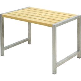 Plus Gartentisch &raquo;Cafetisch&laquo; 1 Stk. tlg. 127x77x73 cm schwarz B/H/T: 77cm x 73cm x 127cm