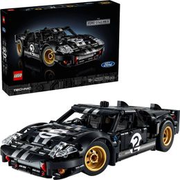 Lego Konstruktionsspielsteine &raquo;1966 Ford GT40 MKII Rennwagen (42223), Lego Technic&laquo; Made in Europe schwarz Einheitsgr&ouml;&szlig;e Konstruktionsspielsteine