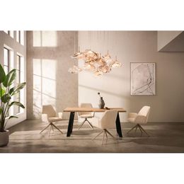 Home Affaire Esstisch &raquo;Tristan&laquo; B/H/T: 200cm x 77cm x 100cm, Tristan Dust 200 V Gestell S