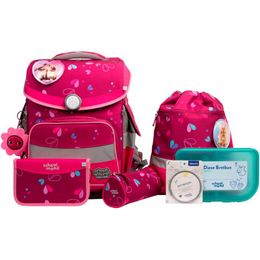 School-Mood Damen School-Mood Schulranzen &raquo;Timeless Pro&laquo; retroreflektierende Fl&auml;chen B/H/T: 36cm x 42cm x 21cm