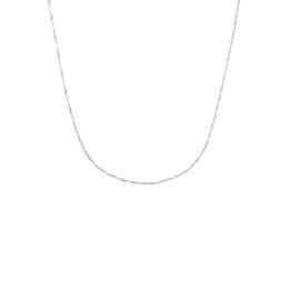 Amor Damen Collierkettchen &raquo;Classics, Singapurkettengliederung&laquo; silber Silber 925 (Sterlingsilber), L: 40