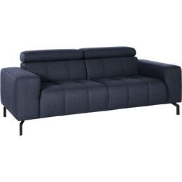 DOMO collection 2-Sitzer &raquo;Cunelli, moderne Sitzn&auml;hte als Designelement, fester Sitzkomfort&laquo; whlw. verstellbare Kopfteile, passend f&uuml;r g&auml;ngige 