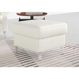 Sit & More sit&more Hocker &raquo;Arngast&laquo; wei&szlig; Luxus-Microfaser ALTARA NUBUCK (100% Polyester);Struktur (100% Polyester);Flachgewebe (90% Polyester; 10% Polyamid) B/H