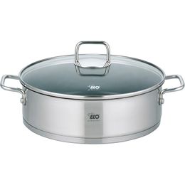 ELO Servierpfanne &raquo;Citrin&laquo; Edelstahl 18/10 1 Stk. tlg. Induktion, &Oslash; 28 cm silber &Oslash; 28cm + H&ouml;he 8cm