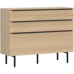 Tom Tailor HOME Kommode Lowboard, Breite 110 cm,1 Klappe,2 Schubladen, viel Stauraum Holzwerkstoff, Melamin, Spanplatte B/H/T: 110cm x 89cm x 42cm, 