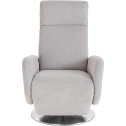 Sit & More sit&more TV-Sessel &raquo;Kobra&laquo; silber Luxus-Microfaser (90% Polyester, 10% Polyamid);Flachgewebe (100% Polyester);Struktur (100% Polyester) Luxus-