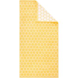Dyckhoff Duschtuch &raquo;Pure Natural Honey&laquo; BIO Baumwolle, GOTS gelb Frottier, Baumwolle B/L: 70cmx140cm, 1 Stk., Frottier