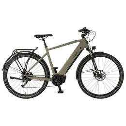 Prophete Unisex &raquo;Entdecker 3.0&laquo; 9 Gang Shimano Kettenschaltung Mittelmotor 250 W 54cm, 28 Zoll (71,12cm)