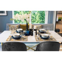 Adam Platzset &raquo;Bio Bel&laquo; GOTS organic,zertifiziert durch CERES 0242 orange Obermaterial: 100% Baumwolle B/L: 40cm x 50cm, 2 Stk., Bio-Baumwolle, rechteckig