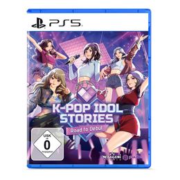 pqube Spielesoftware &raquo;K-Pop Idol Stories: Road to Debut&laquo; PlayStation 5 Visuelles Abenteuer: Atemberaubende handgezeichnete Grafiken erwecken eine 