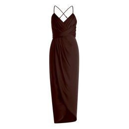 Vera Mont Abendkleid mit Raffung in rostbraun | Gr.: 32