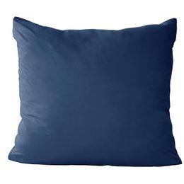Primera Kissenbezug &raquo; Mako-Feinjersey Kissenbezug im Doppelpack&laquo; In vielen Uni-T&ouml;nen blau Feinjersey, Obermaterial: 100% Baumwolle B/L: 80cm x 80cm, 2 Stk., 