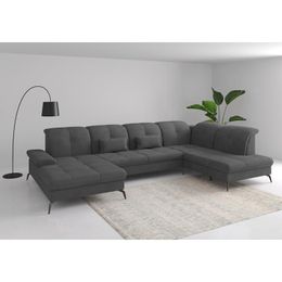 Sit & More sit&more Wohnlandschaft &raquo;Amica, U-Form, inkl. Sitztiefenverstellung und Armteilverstellung&laquo; wahlweise mit Kopfteilverstellung, Schlaffunktion und 