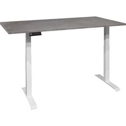 M&auml;usbacher Schreibtisch &raquo;Big System Office&laquo; Breite 160 cm, elektrisch h&ouml;henverstellbar wei&szlig; B/H/T: 160cm