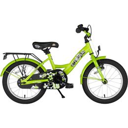 Bikestar Kinderfahrrad &raquo;Classic&laquo; 1 Gang gr&uuml;n 24,5cm, 16 Zoll (40,64cm) Kinderfahrrad