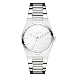 Liebeskind Berlin Damen Quarzuhr &raquo;Minimalist 45 mm&laquo; Armbanduhr, Damenuhr, Edelstahlarmband, analog silber Einheitsgr&ouml;&szlig;e