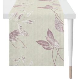 Apelt Tischl&auml;ufer &raquo;1602 LOFT STYLE&laquo; Jacquardgewebe lila Polyester, Viskose B/L: 48cm x 140cm, 1 Stk., rechteckig