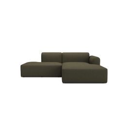 Ecksofa &raquo;Rund, Relax-Ecke, Big-Sofa, Endless Seating,&laquo; Bez&uuml;ge wechselbar, Kaltschaum im Sitz, Nordic Swan Ecolabel gr&uuml;n B/H/T: 247cm x 71cm x 188cm, 