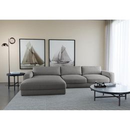 Home Affaire Ecksofa &raquo;Bloomfield, bequem und elegant, Breite 303cm, L-Form&laquo; mit Bettfunktion und Bettkasten, Unser Dauertiefpreis grau 88% Polyester 