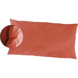 Primera Kissenbez&uuml;ge &raquo;Kissenbez&uuml;ge &raquo;Stone Washed&laquo;, (2 St&uuml;ck)&laquo; mit Stone-Washed Optik rot Renforc&eacute;, Obermaterial: 100% Baumwolle B/L: 40cm x 80cm, 2 Stk., 
