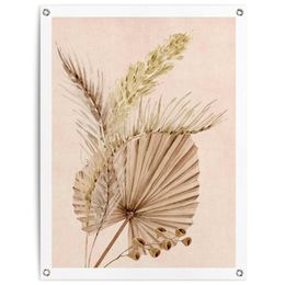 Reinders Poster &raquo;Japandi Style&laquo; Outdoor f&uuml;r Garten oder Balkon beige Leinwand B/H/T: 60cm x 80cm x 0,1cm