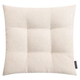 MAGMA Stuhlkissen &raquo;ARLO Stuhlkissen Form 55&laquo; Komfort trifft Stil: Hochwertiges Stuhlkissen mit robuster Webstruktur Chenille, Faserb&auml;llchen (Polyester), 