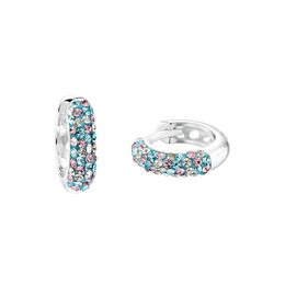 Prinzessin Lillifee Damen Paar Creolen &raquo;2034001&laquo; mit Preciosa Crystal bunt Silber 925 (Sterlingsilber)