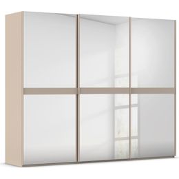 Rauch Schwebet&uuml;renschrank &raquo;Kleiderschrank Schrank Garderobe Schlafzimmerschrank SCALE-LINE&laquo; edle Optik mit Bauchbinde in Korpusfarbe Spiegelfront MADE