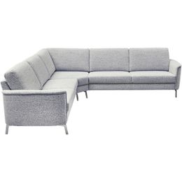 Home Affaire Ecksofa &raquo;Solvaro, optional motorischer Sitzvorzug, Breite 283 cm&laquo; Saugroboter-tauglich, hochwertige Details & sorgf&auml;ltige Verarbeitung 