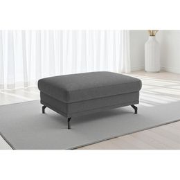 Sit & More sit&more Polsterhocker &raquo;Chelsea, B: 103 cm&laquo; mit praktischem Stauraum grau 95% Polyester, 5% Polyamid B/H/T: 103cm x 45cm x 69cm, Flachgewebe LINO,mit 