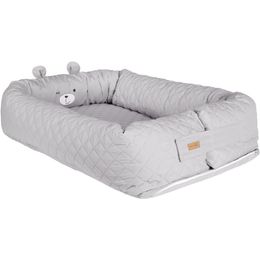 Roba Kuschelnest &raquo;Babylounge, Roba style, Sammy, grau&laquo; 3in1 grau Obermaterial: 100% Polyester. F&uuml;llung: 100% Polyester Einheitsgr&ouml;&szlig;e