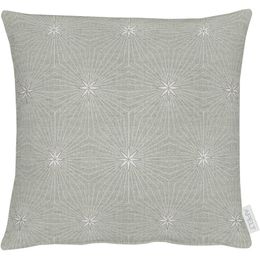 Apelt Dekokissen &raquo;4710&laquo; 4710 40X40 grau Obermaterial: 65% Polyester, 30% Viskose, 5% Polyacryl B/L: 40cm x 40cm, 1 Stk.