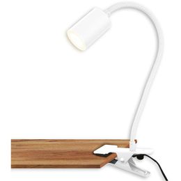 Briloner Leuchten Schreibtischlampe &raquo;FLEKS Tischlampe&laquo; wei&szlig; Einheitsgr&ouml;&szlig;e