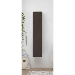 Home Affaire Mehrzweckschrank &raquo;Infinity&laquo; H&ouml;he 138 cm grau Lava, B/H/T: 29cm x 138cm x 30cm, T&uuml;ren: 1 Stk., Komplettausf&uuml;hrung