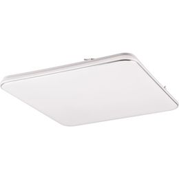 REALITY LEUCHTEN LED Deckenleuchte &raquo;BLANCA, elegant schlichte wei&szlig;e LED Deckenlampe, 53x53 cm, warmwei&szlig;&laquo; LED-Board 1 Stk. Warmwei&szlig; 3-Stufen dimmbar 