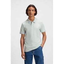 BOSS Orange Herren BOSS Orange Poloshirt &raquo;Passenger Regular Fit&laquo; Classic Stretch Pique Polo, pflegeleicht, Baumwolle mit Elasthan blau 3XL