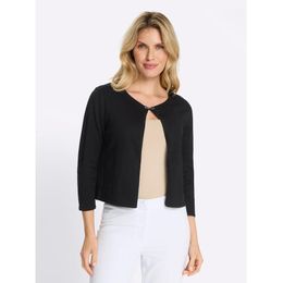 Sieh an! Strickjacke in schwarz | Gr.: 50