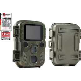 Technaxx &Uuml;berwachungskamera &raquo;Mini Nature Wild Cam TX-117&laquo; Aussenbereich & Innenbereich 1 Stk. tlg. gr&uuml;n Integriertes Mikrofon & Lautsprecher
