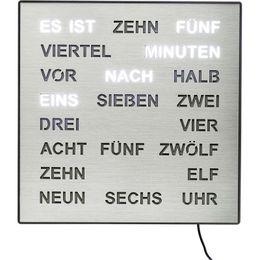 AMS Unisex AMS Tischuhr &raquo;T1234&laquo; Made in Germany,B&uuml;ro,Wohnzimmer,Esszimmer, als Wanduhr nutzbar schwarz Einheitsgr&ouml;&szlig;e