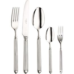 Pinti Inox PINTINOX Besteck-Set &raquo;Ellade&laquo; Geschmiedet silber Edelstahl 18/10 30 Stk.