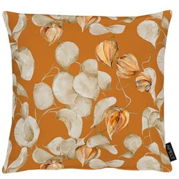 Apelt Dekokissen &raquo;3400&laquo; orange Obermaterial: 75% Polyester, 25% Baumwolle B/L: 40cm x 40cm, 1 Stk.