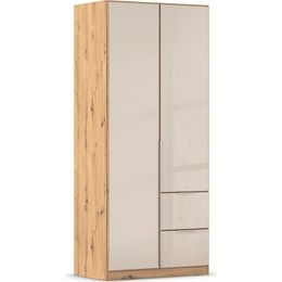 OTTO home Dreht&uuml;renschrank &raquo;Kleiderschrank Kleiderschr&auml;nke Schrank Garderobe AGORDO mit Glasfront&laquo; in zwei Griff-Farben, Breiten 91-360 cm, mit 