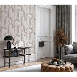 marburg Vliestapete &raquo;Ornate Opulence&laquo; ornamental moderne Tapete f&uuml;r Wohnzimmer Schlafzimmer K&uuml;che pink Vlies B/L: 0,53m x 10,05m, Rollen: 1