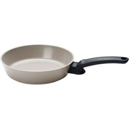 Fissler Bratpfanne &raquo;Ceratal Evo Comfort&laquo; Aluminium Keramikpfanne hergestellt ohne PFAS/PTFE &ndash; Made in Germany beige &Oslash; 24cm + H&ouml;he 9,5cm