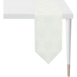 Apelt Tischband &raquo;6302 CHRISTMAS GLAM, Weihnachtsdeko, Weihnachten&laquo; Lurex-Jacquardgewebe bunt Polyacryl, Polyester, Viskose B/L: 21cm x 175cm, 1 Stk., 